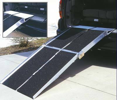 Aluminium Multifolding Ramp | Portable Mobility Ramps | Active Mobility ...