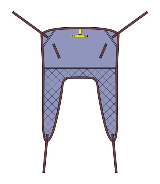 Fastfit Padded Leg Slings | General Purpose Sling | Active Mobility Systems