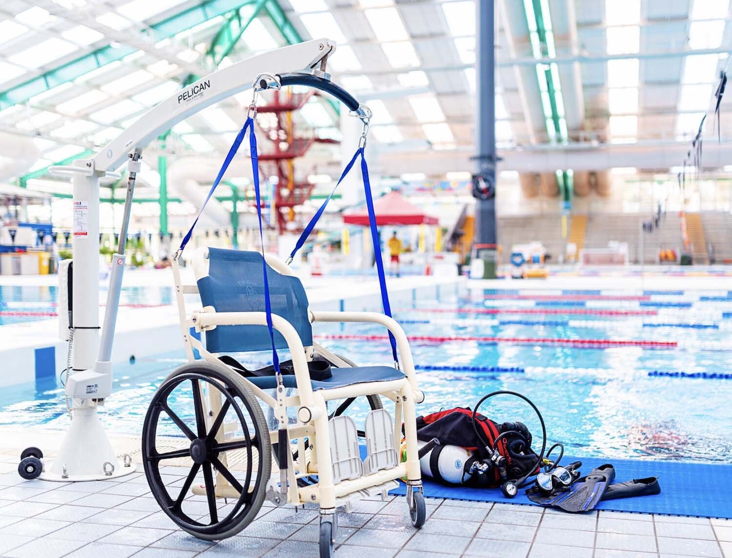 Pelican Pool/ Wet Area Wheelchair